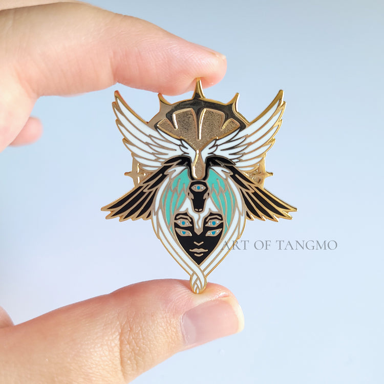 Seraphim: Hard Enamel Pin | Biblically Accurate Angel Pin | Shop at Art ...
